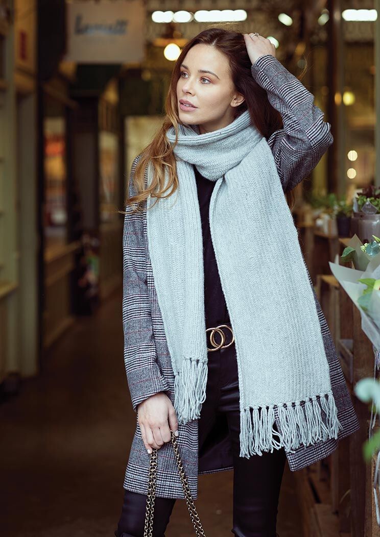 Hattic Scarf | Women's Knitting Pattern | Rowan