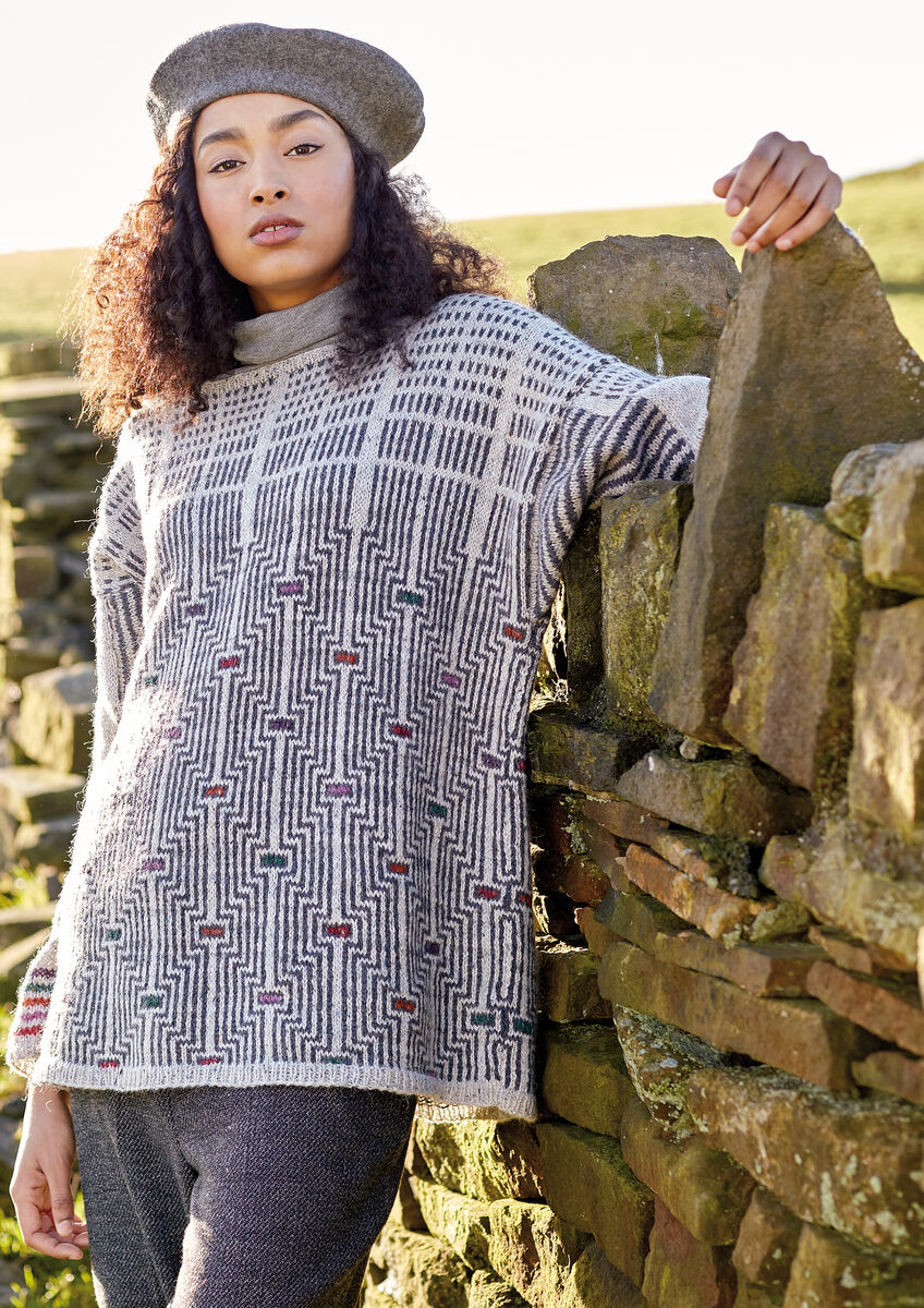 Greenwood Sweater | Women's Knitting Pattern | Rowan