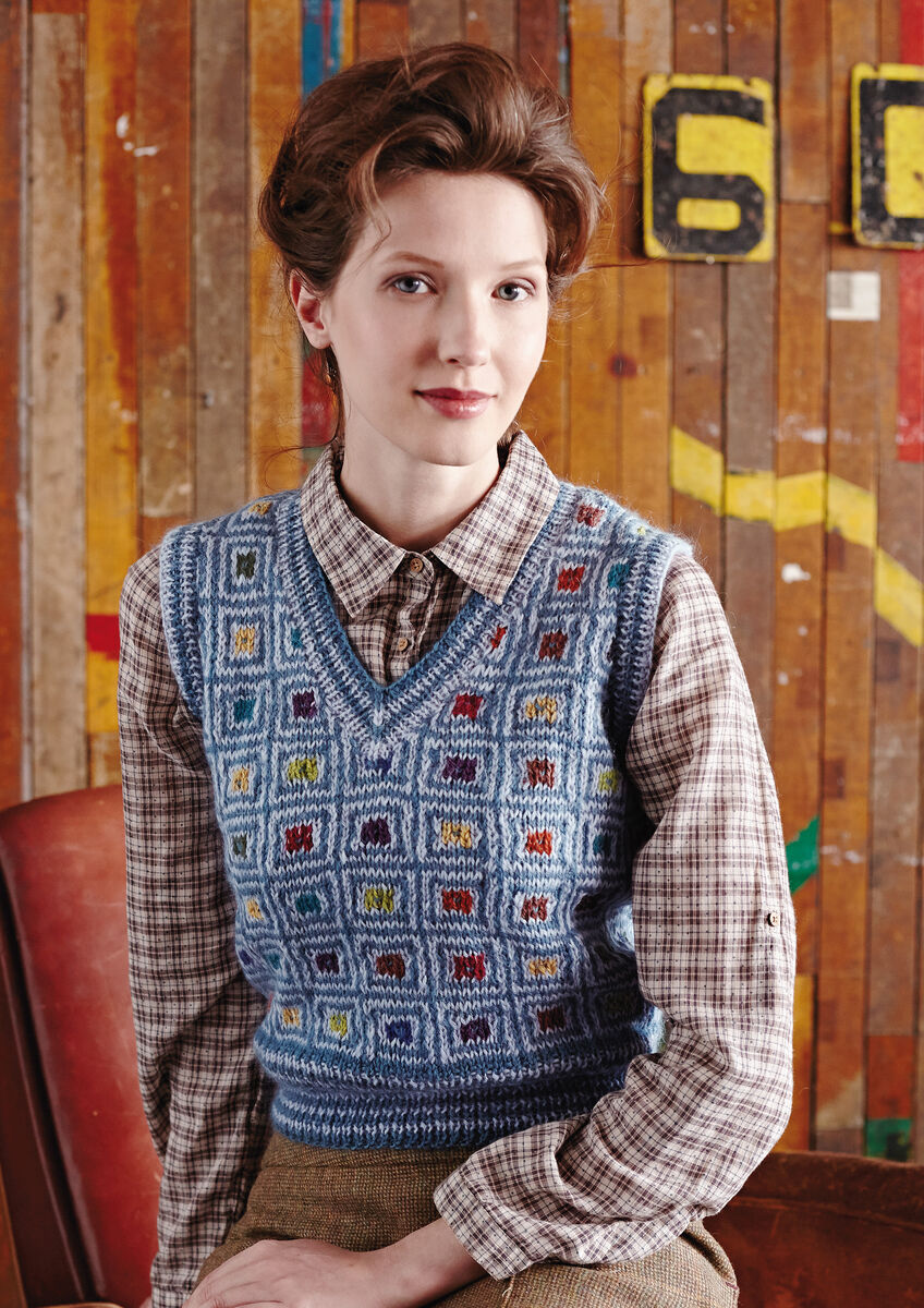 Ember Vest | Women's Knitting Pattern | Rowan