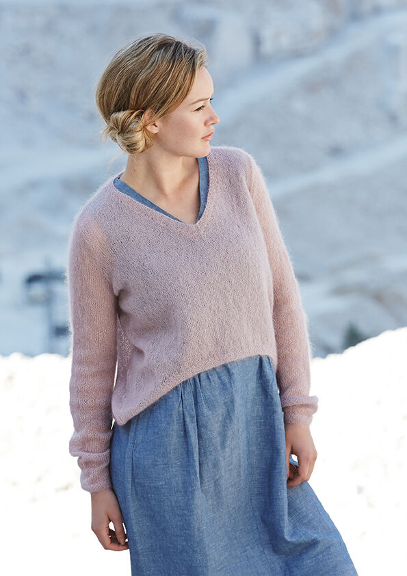 Arum Sweater | Women's Knitting Pattern | Rowan