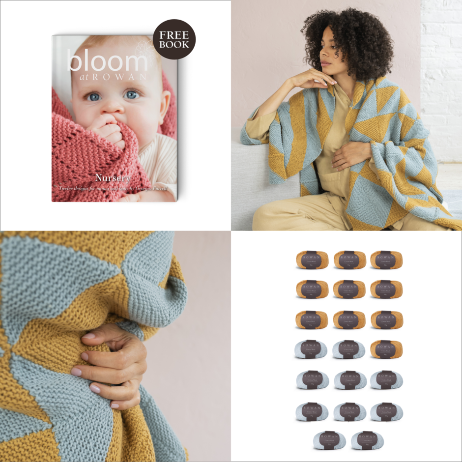 Cotton Wool | Rowan Knitting & Crochet Pattern & Yarn Bundle | Rowan